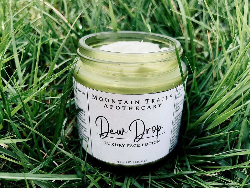 Dew Drops (luxury face lotion) – Mountain Trails Farm